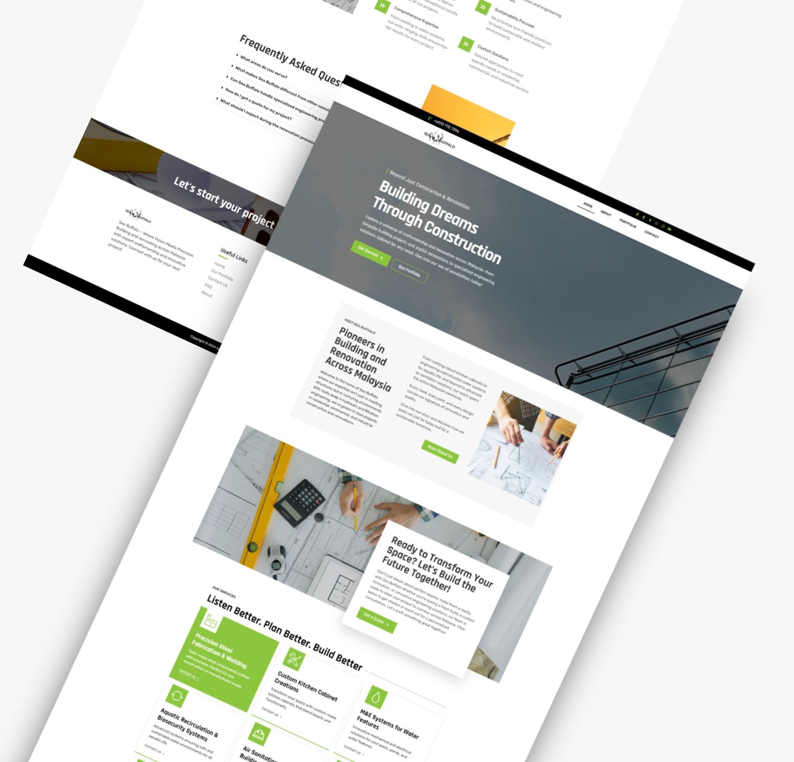 Sea Buffalo | GOHAT Website Portfolio